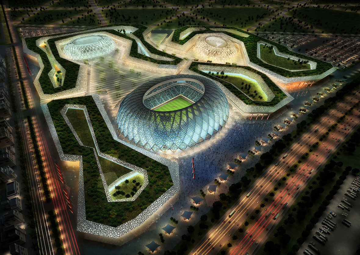 Stadiums, Dunes and Maxon Cinema 4D