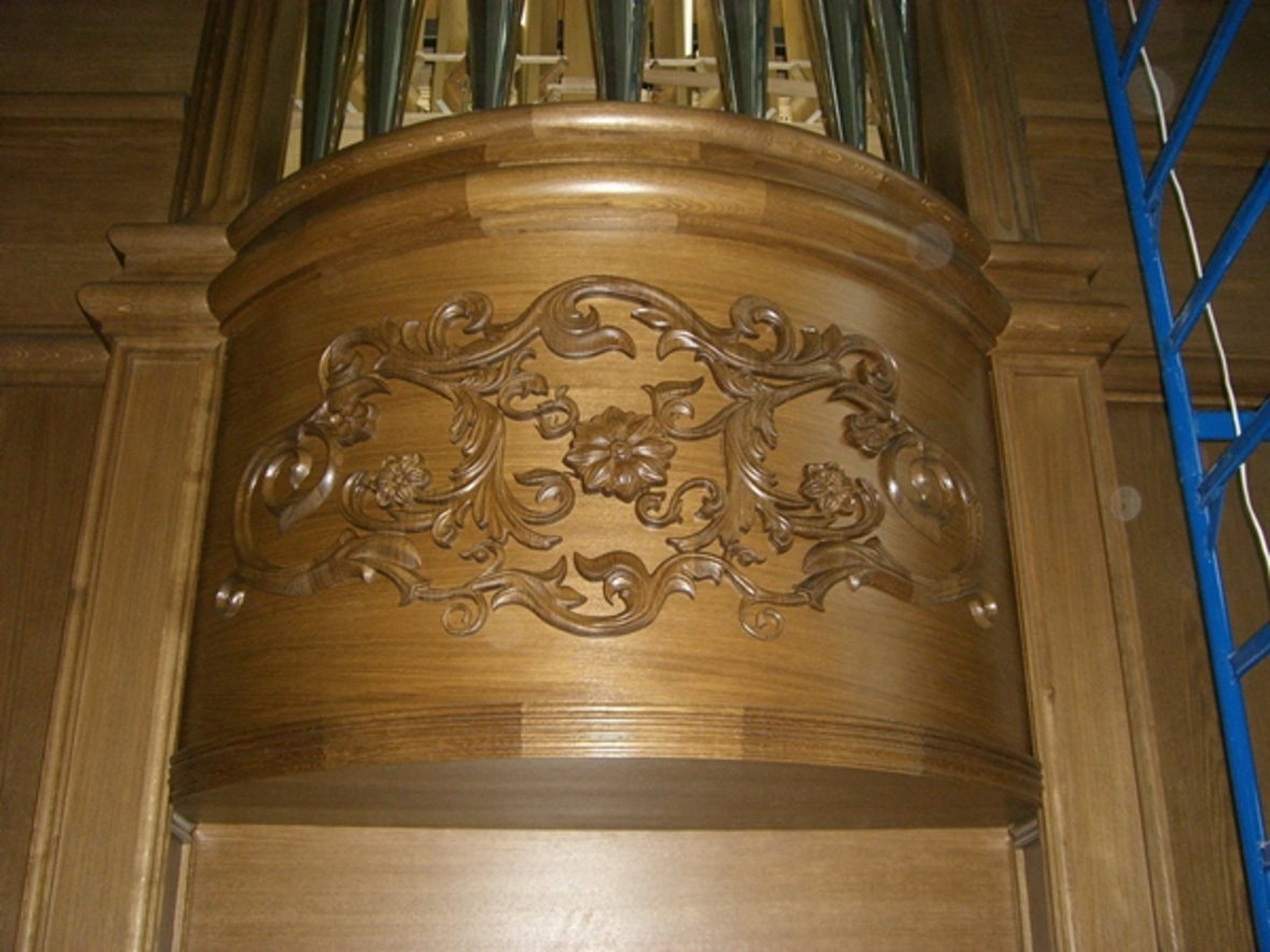 Ornamental Organ Decoration Created with Cinema 4D