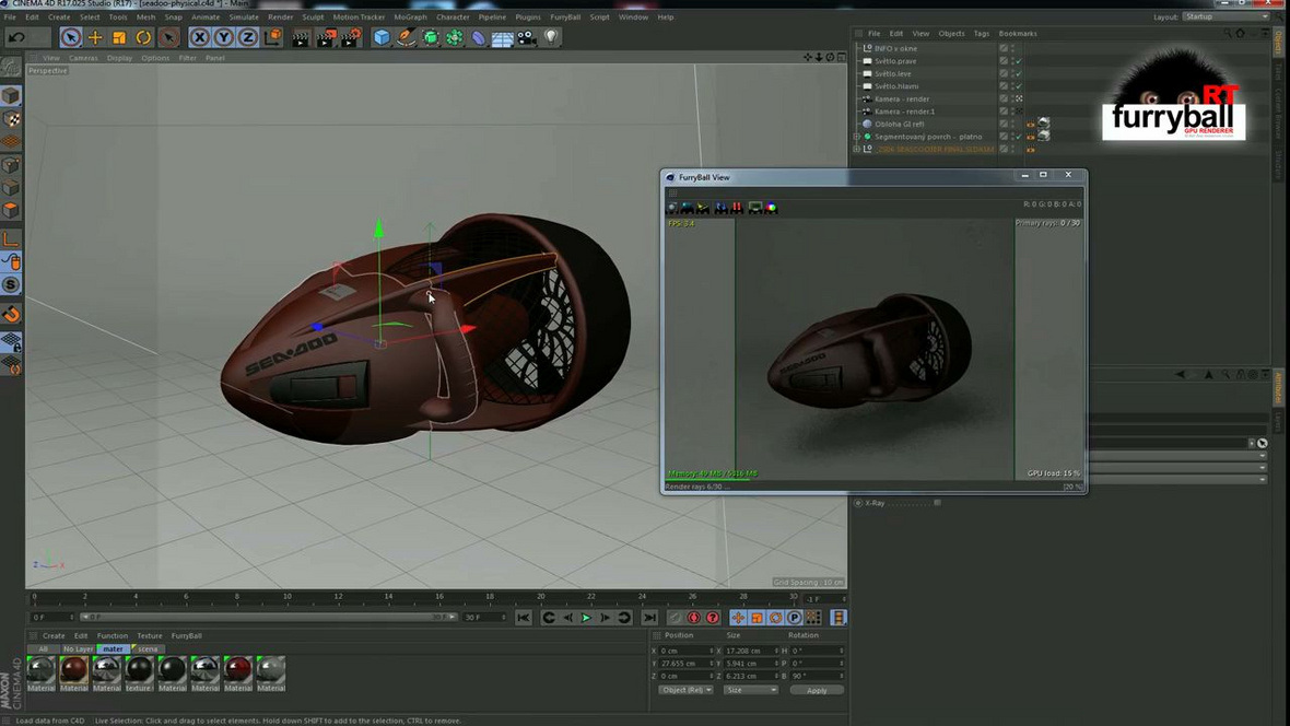 FurryBall 1.2 for Cinema 4D: Small Update, Big Results!