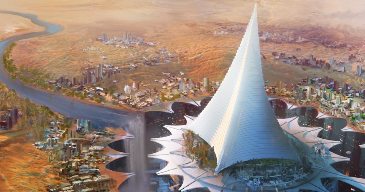 Cinema 4D와 MoGraph를 활용한 컨셉 일러스트레이션