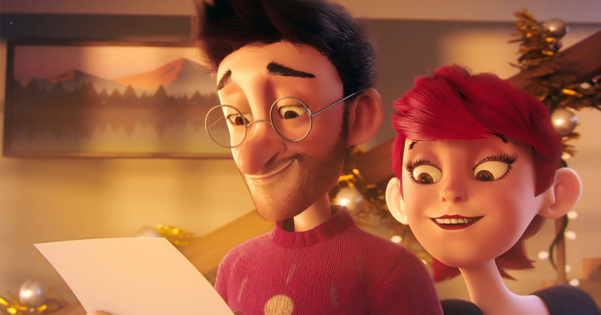 Francis Xavier Martins Shows Off His Work on Holiday TV Ad