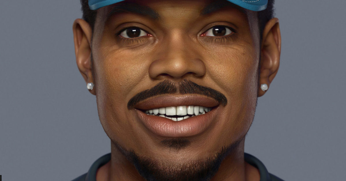 Chance the Rapper Digital Double for Doritos Super Bowl Ad