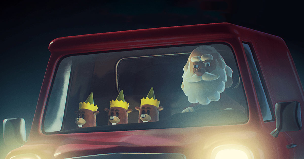 What if Santa Claus Was Just a Delivery Guy?