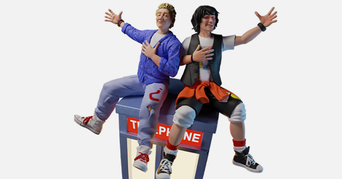 Bill and Ted – Riff in Time Game Sculpted by ZBrush Artist