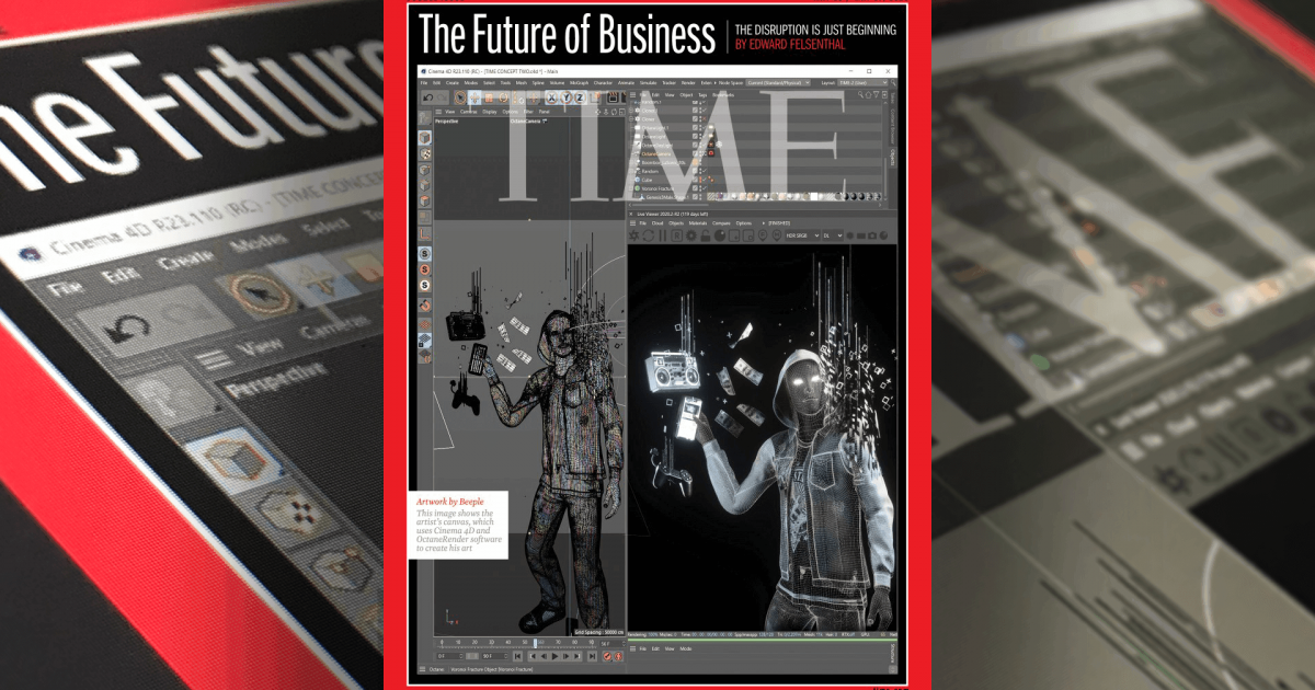 Cinema 4D Featured on the Cover of TIME Magazine!