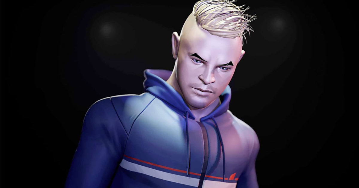 French Rapper Jul Transformed Into Stylized Digital Character for…