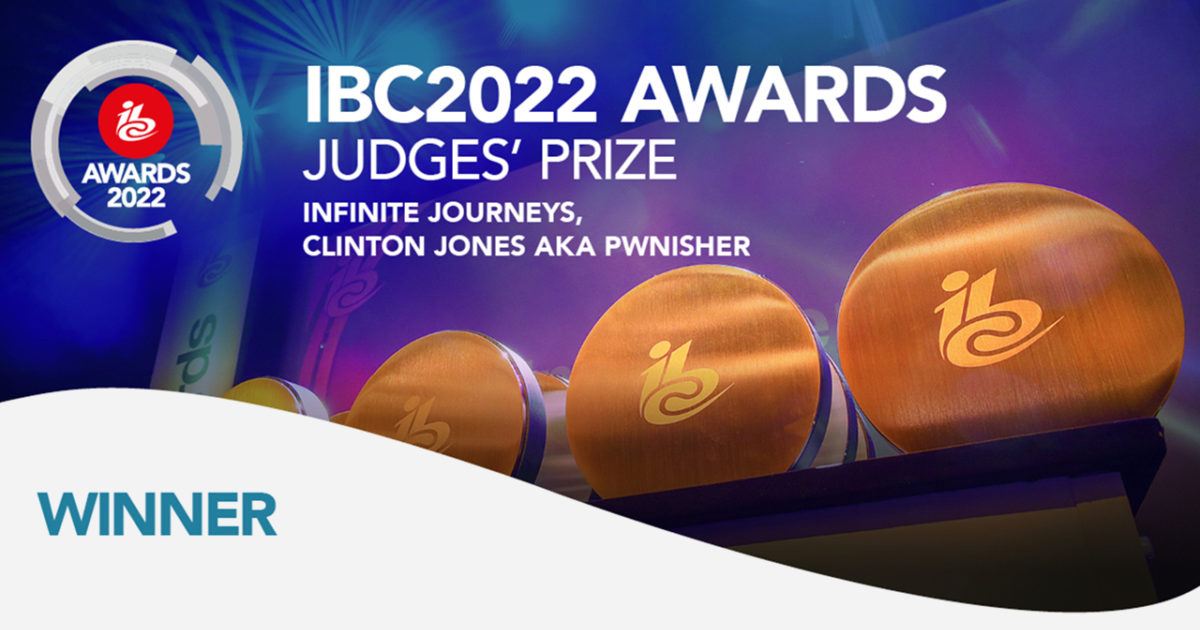 Clinton Jones AKA Pwnisher Named Winner of IBC Judges Prize for…