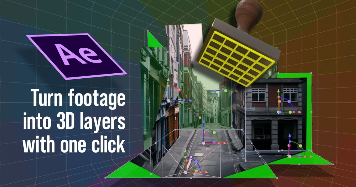 Stamp Your Footage Onto Any 3D Solid!